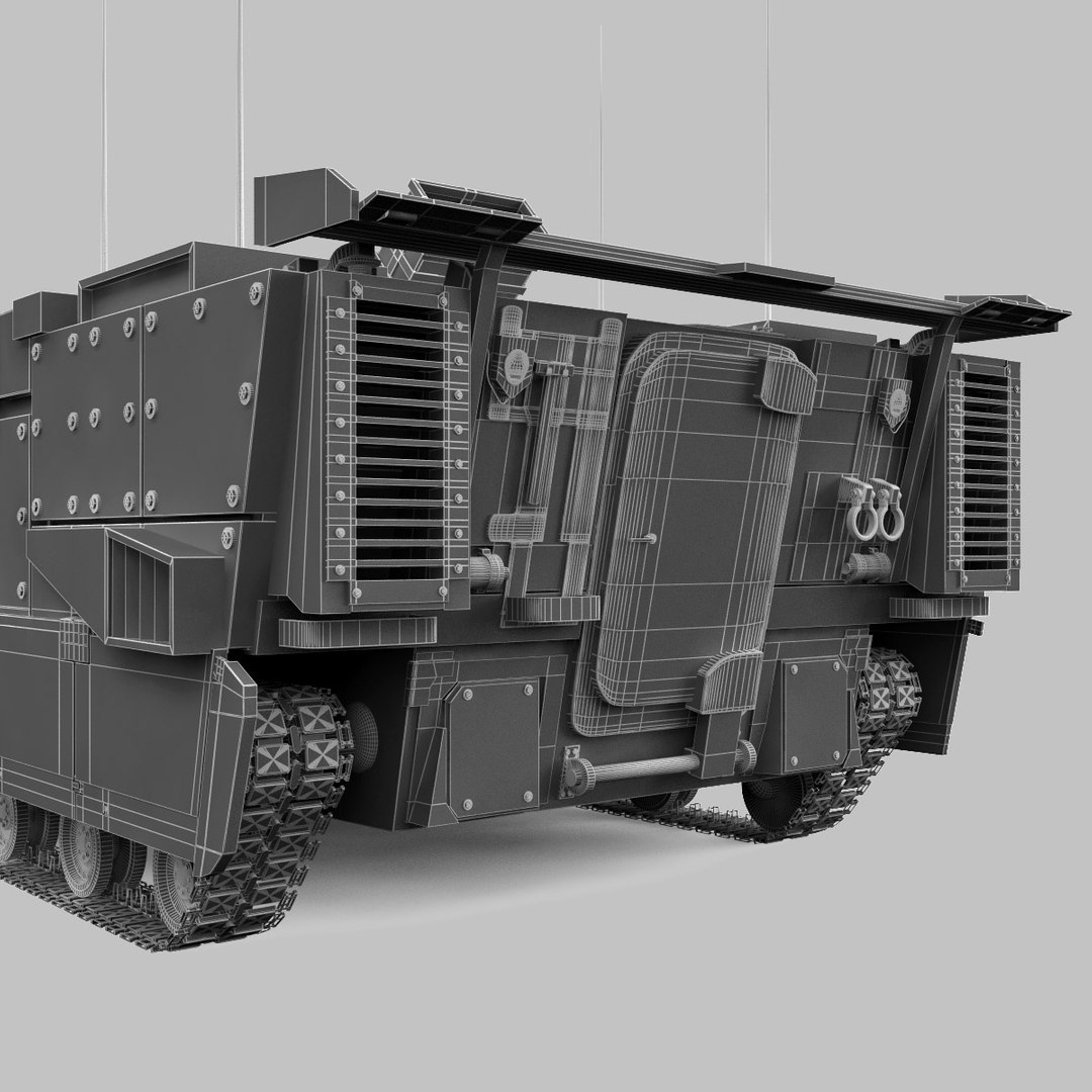 3d model expeditionary fighting vehicle efv