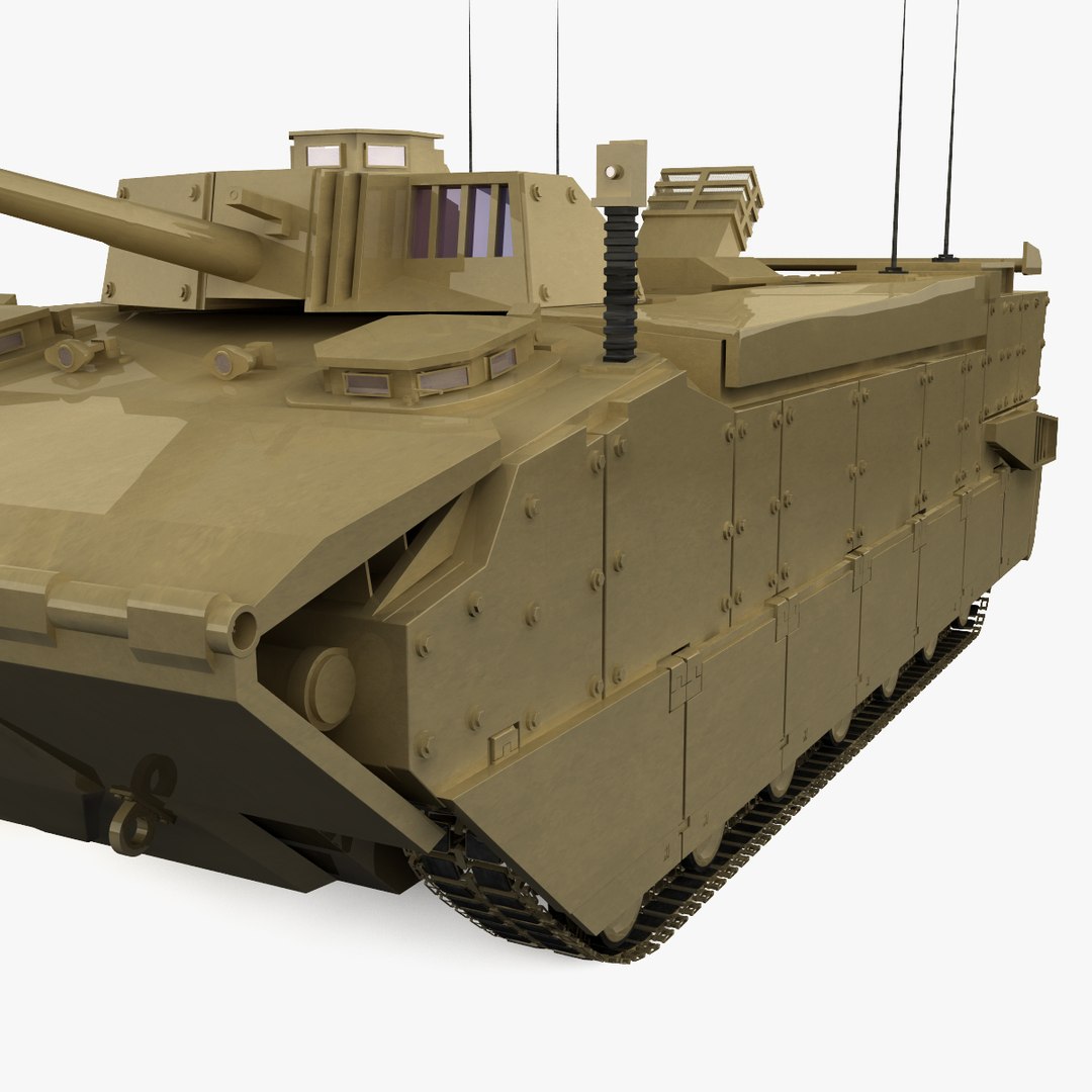 3d model expeditionary fighting vehicle efv