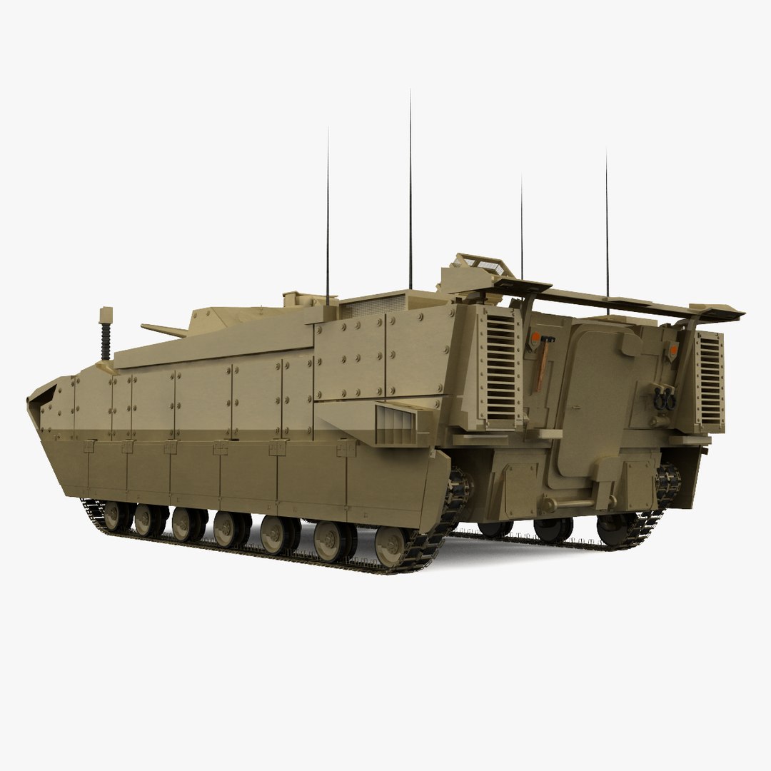 3d Model Expeditionary Fighting Vehicle Efv