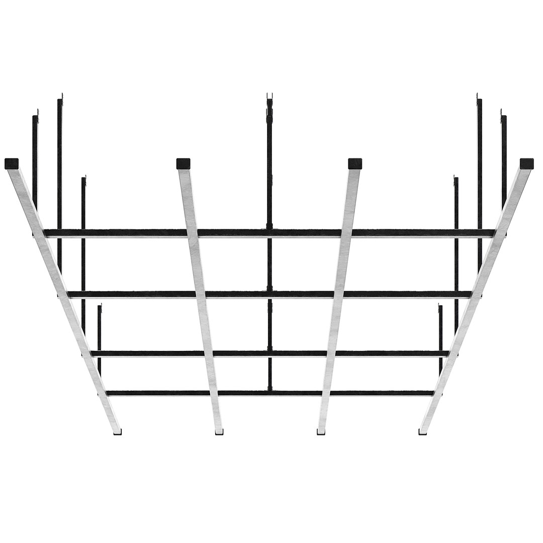 Factory Ceiling Beams Model - TurboSquid 2255239