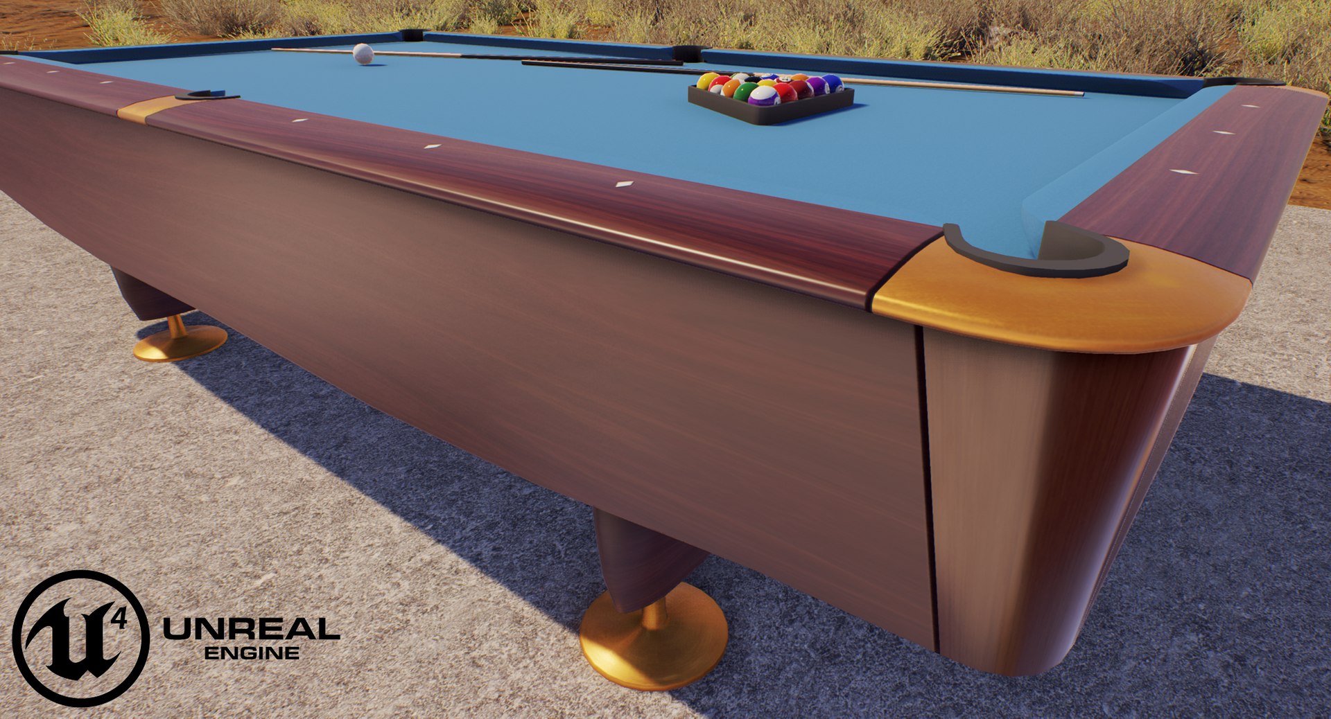 pool table 3d max