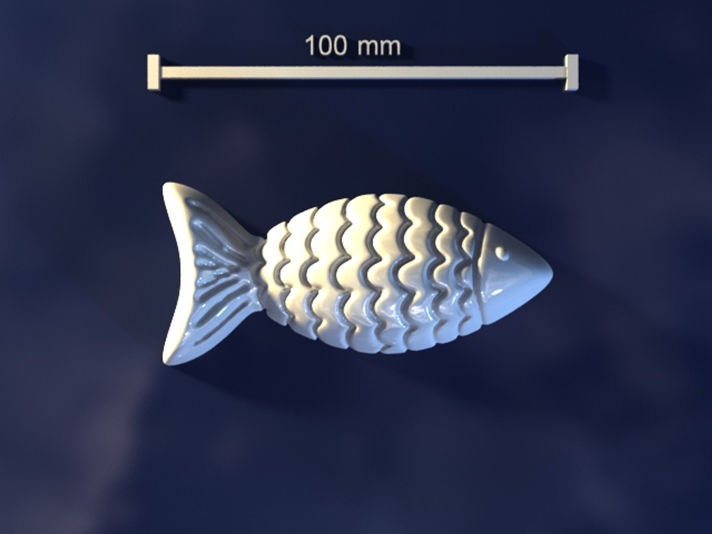 3d Max Fish Mold Hand