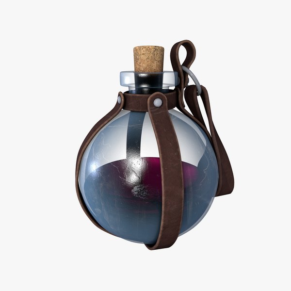 Potion Magic Bottle Game Ready 3D 모델 - TurboSquid 1909500
