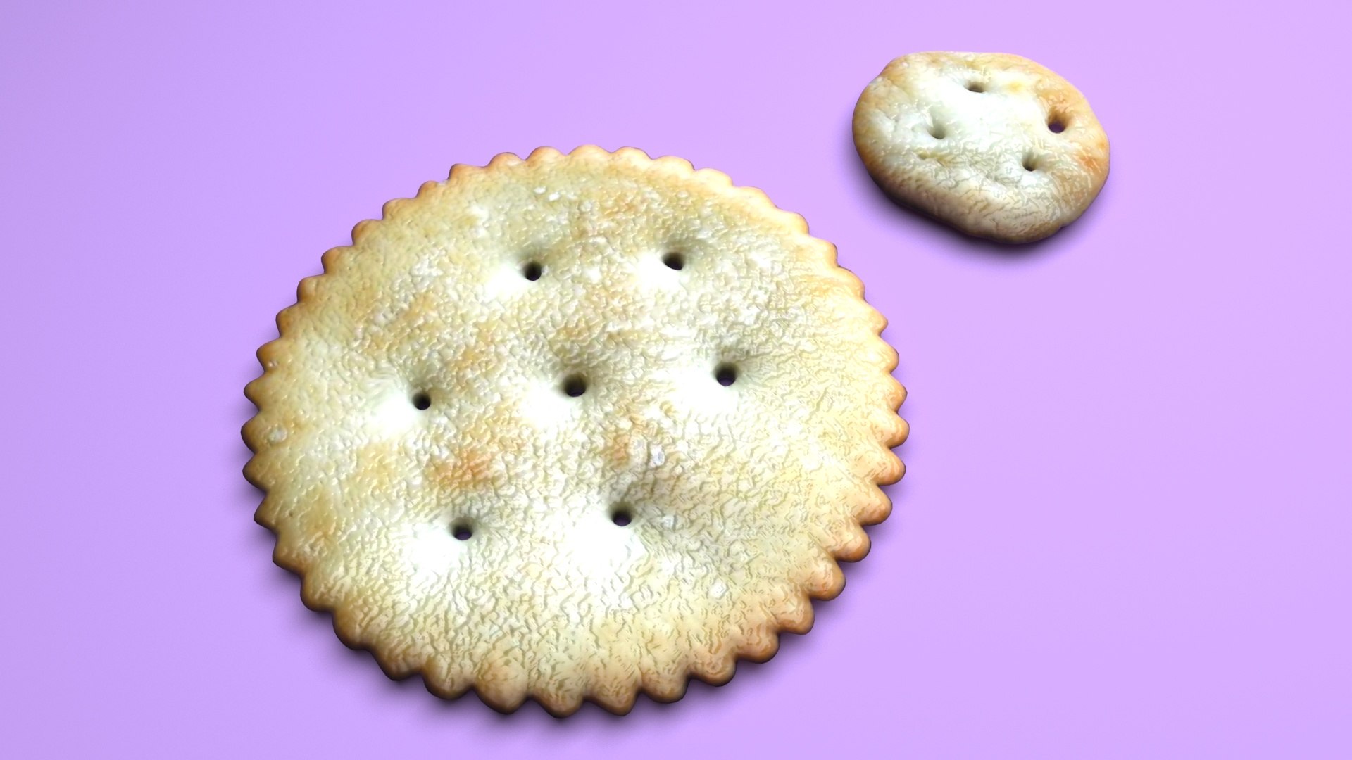 Circle Crackers 3D - TurboSquid 1891288