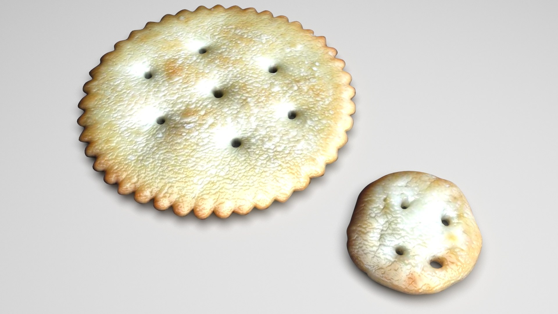 Circle Crackers 3D - TurboSquid 1891288