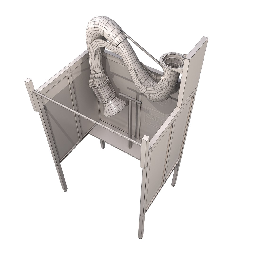 Welding Booth Model - TurboSquid 2128169
