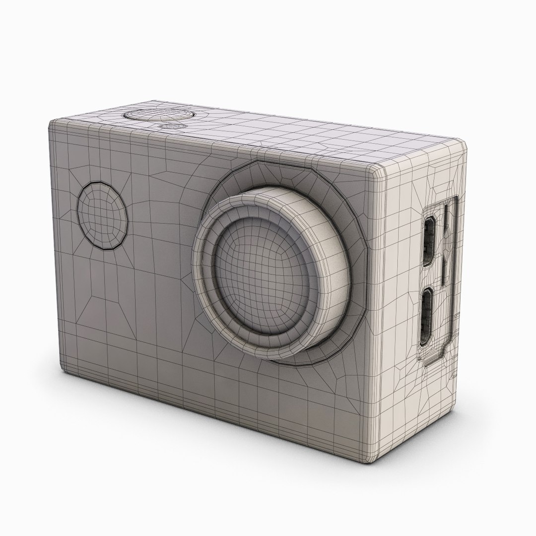 Action Hd Camera Sj4000 3d Model