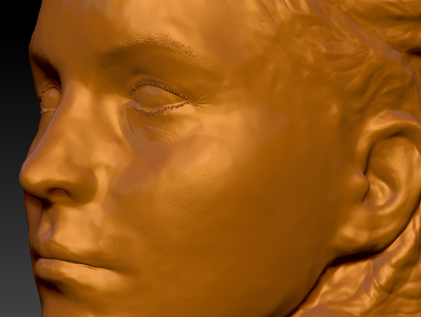 Face Aloy Horizon Zero Model - TurboSquid 1186998