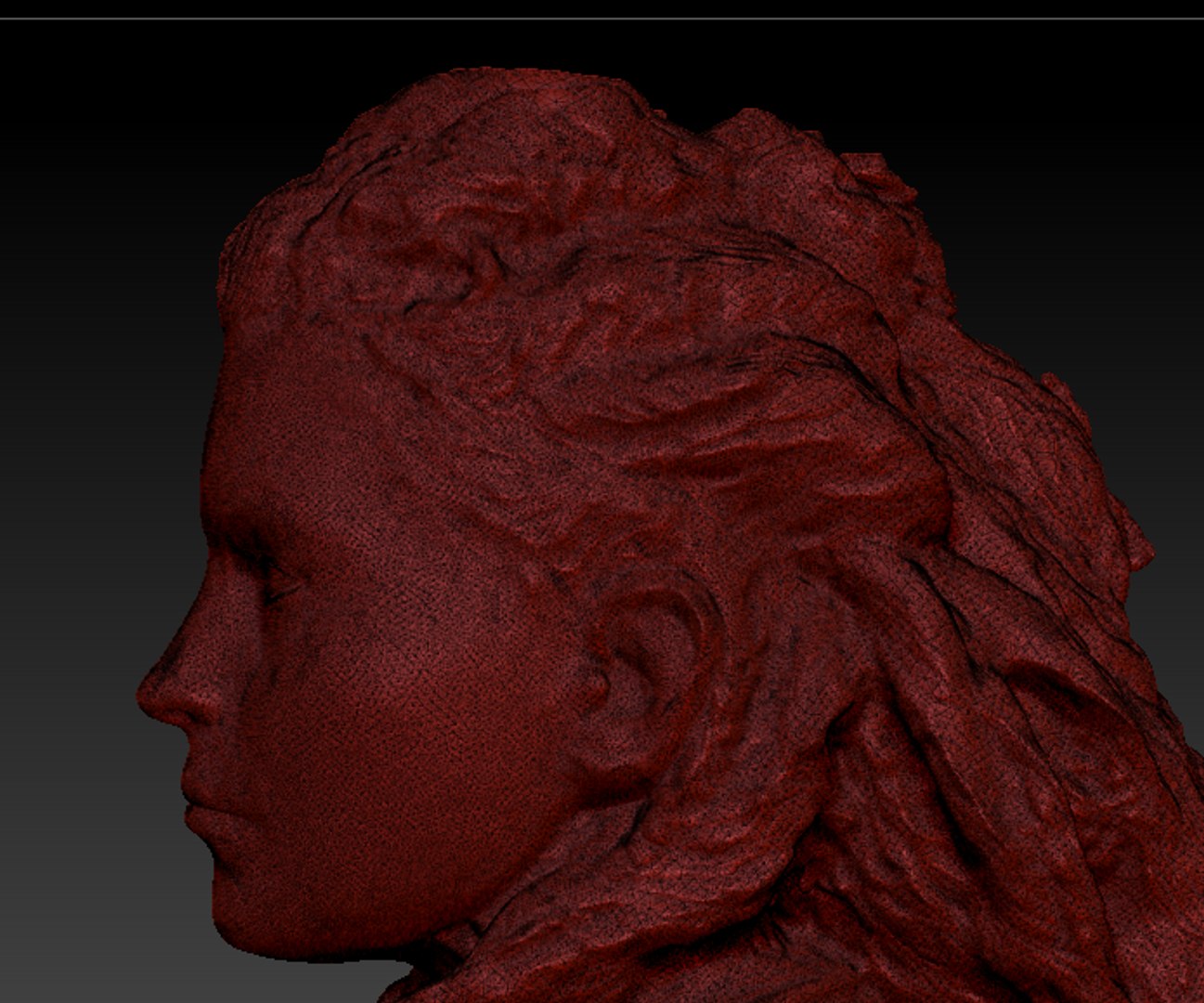 Face Aloy Horizon Zero Model - TurboSquid 1186998