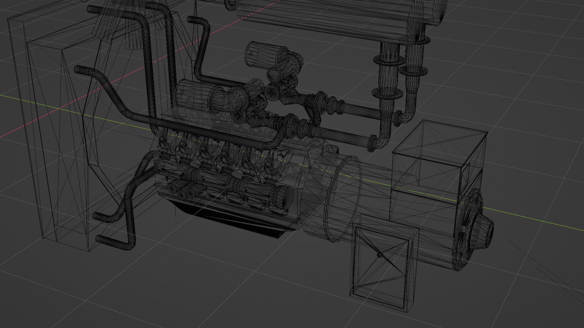 Electric Motor Generator 3D Model - TurboSquid 2023194