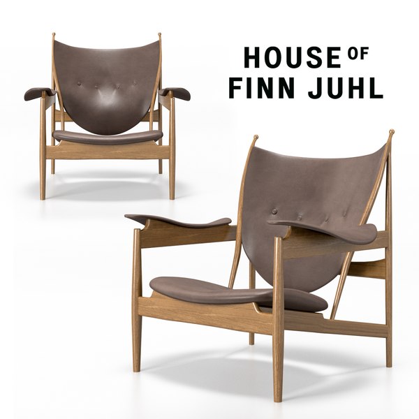 Finnjuhl酋长主席3D模型 - TurboSquid 1296431