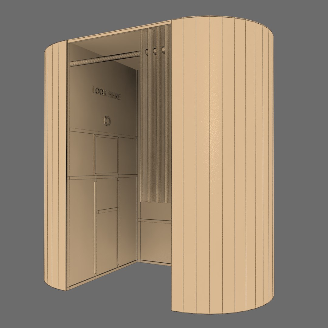 3D Photo Booth Model - TurboSquid 1343270