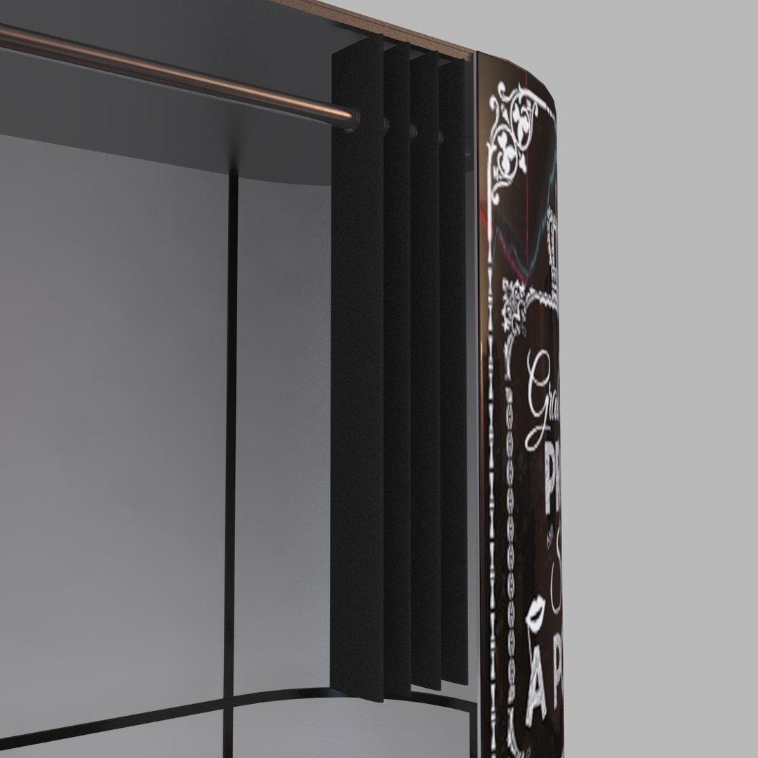 3D Photo Booth Model - TurboSquid 1343270