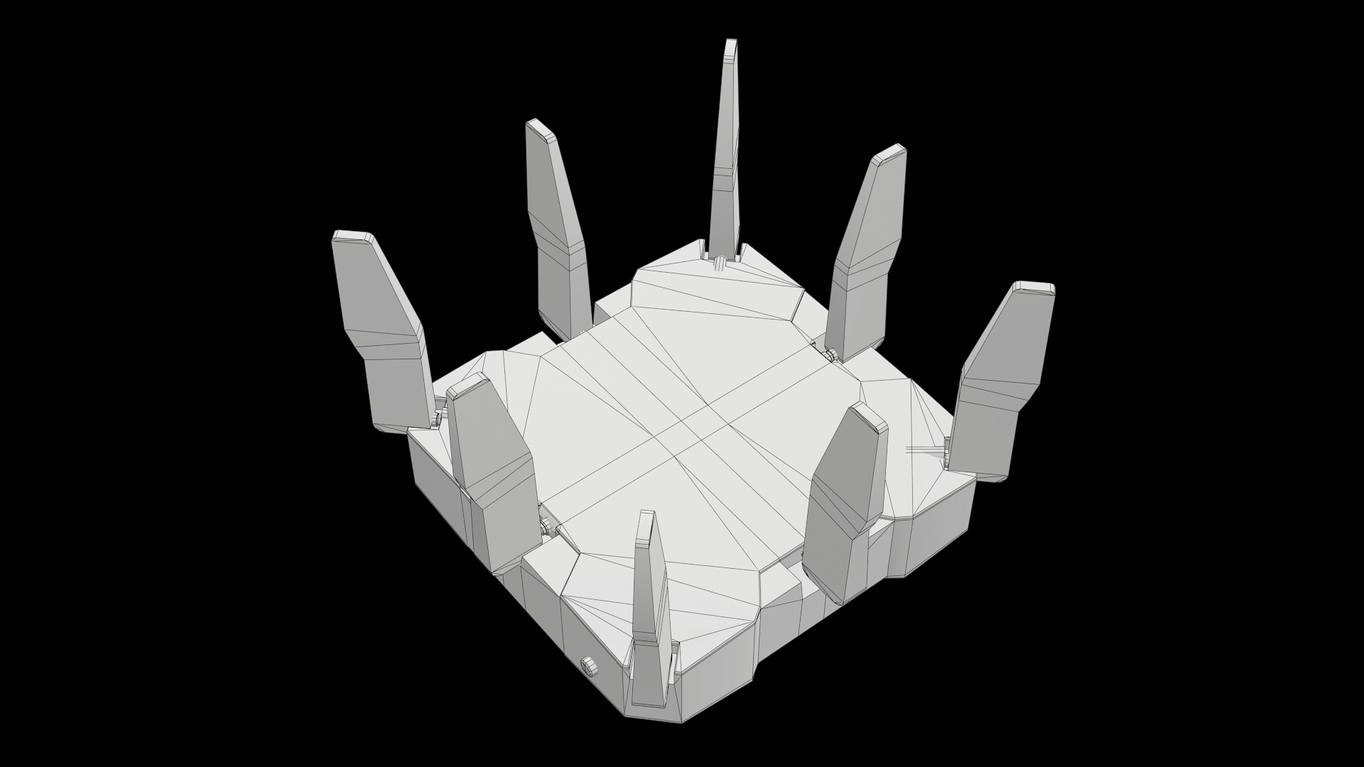 3D Gaming WiFi Router - TurboSquid 2339337