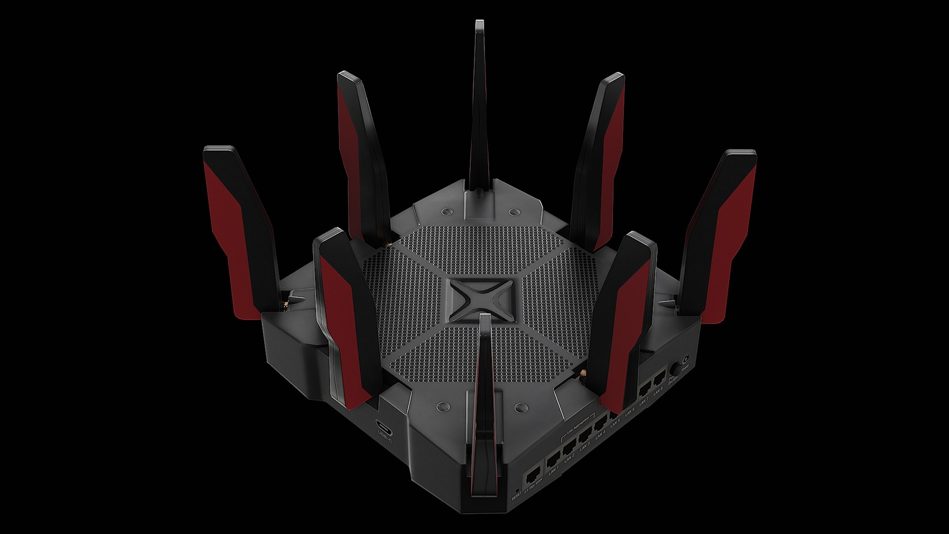 3D Gaming WiFi Router - TurboSquid 2339337