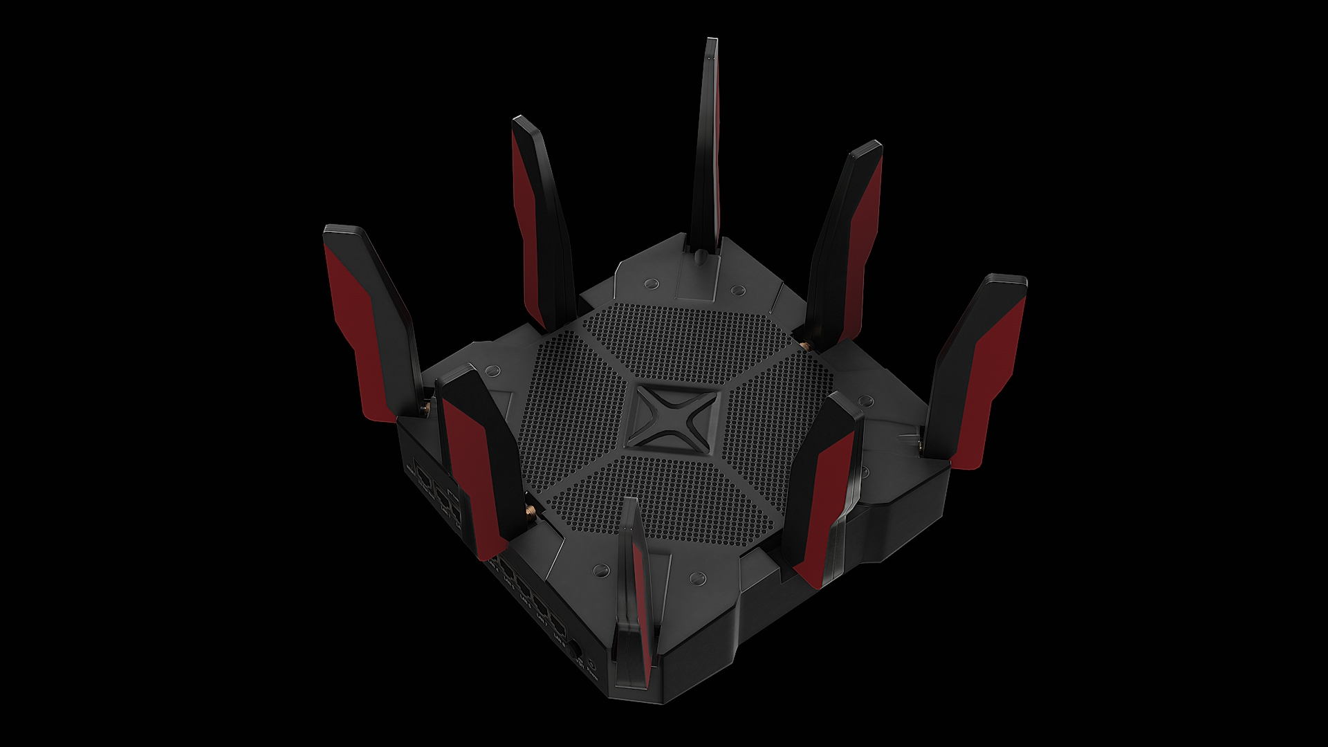 3D Gaming WiFi Router - TurboSquid 2339337