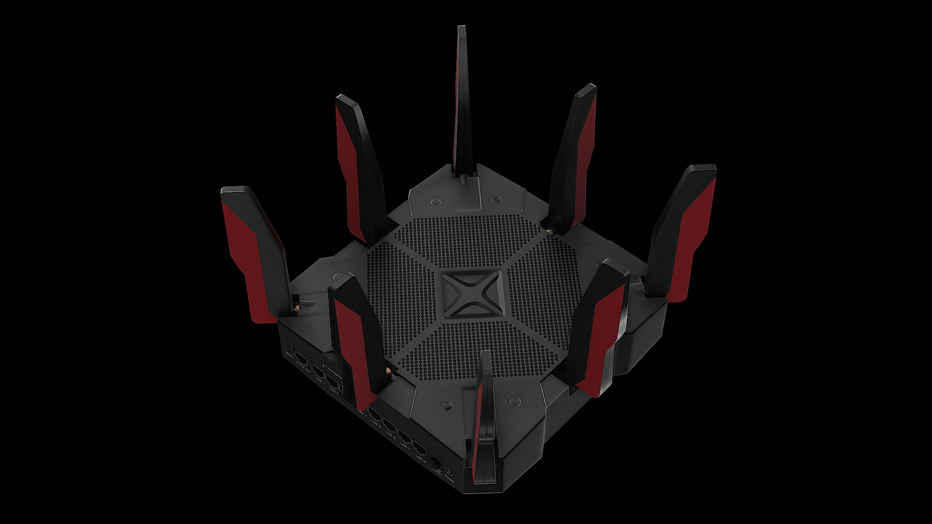 3D Gaming WiFi Router - TurboSquid 2339337