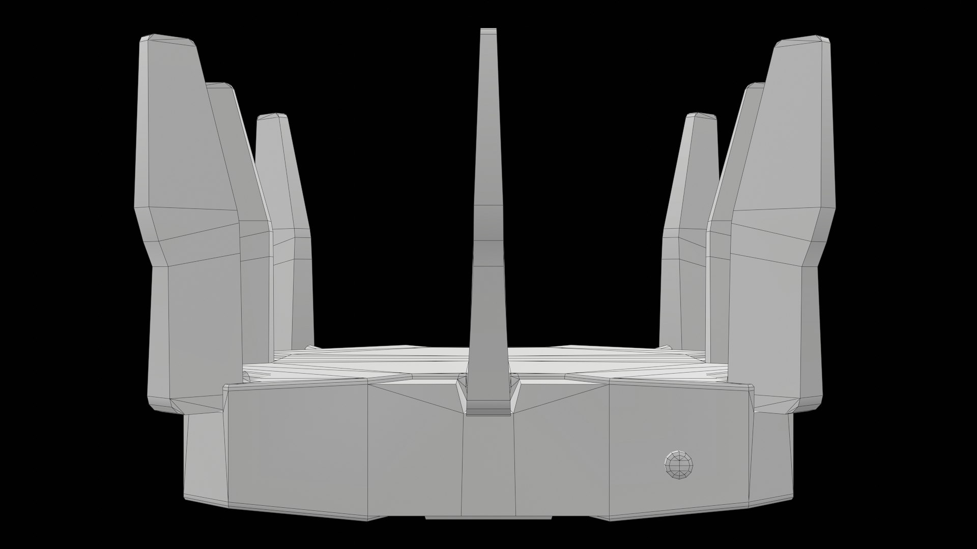 3D Gaming WiFi Router - TurboSquid 2339337