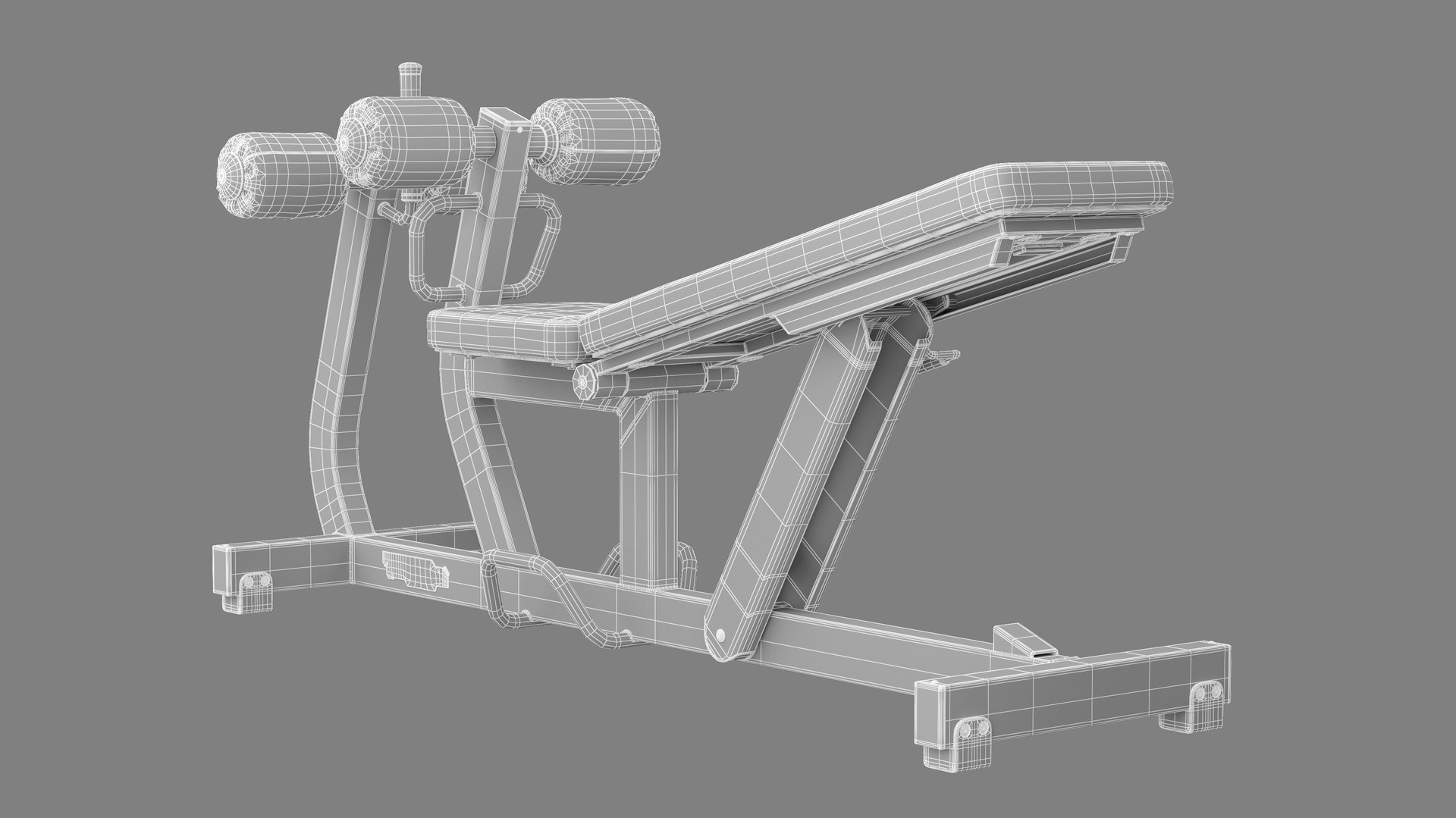 Technogym Ab Crunch Pure 3D - TurboSquid 2229275