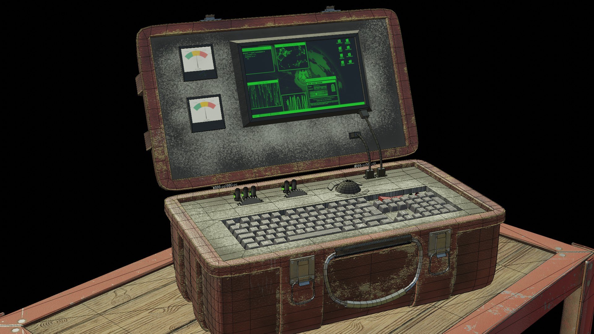 Suitcase Computer 3D - TurboSquid 1911830