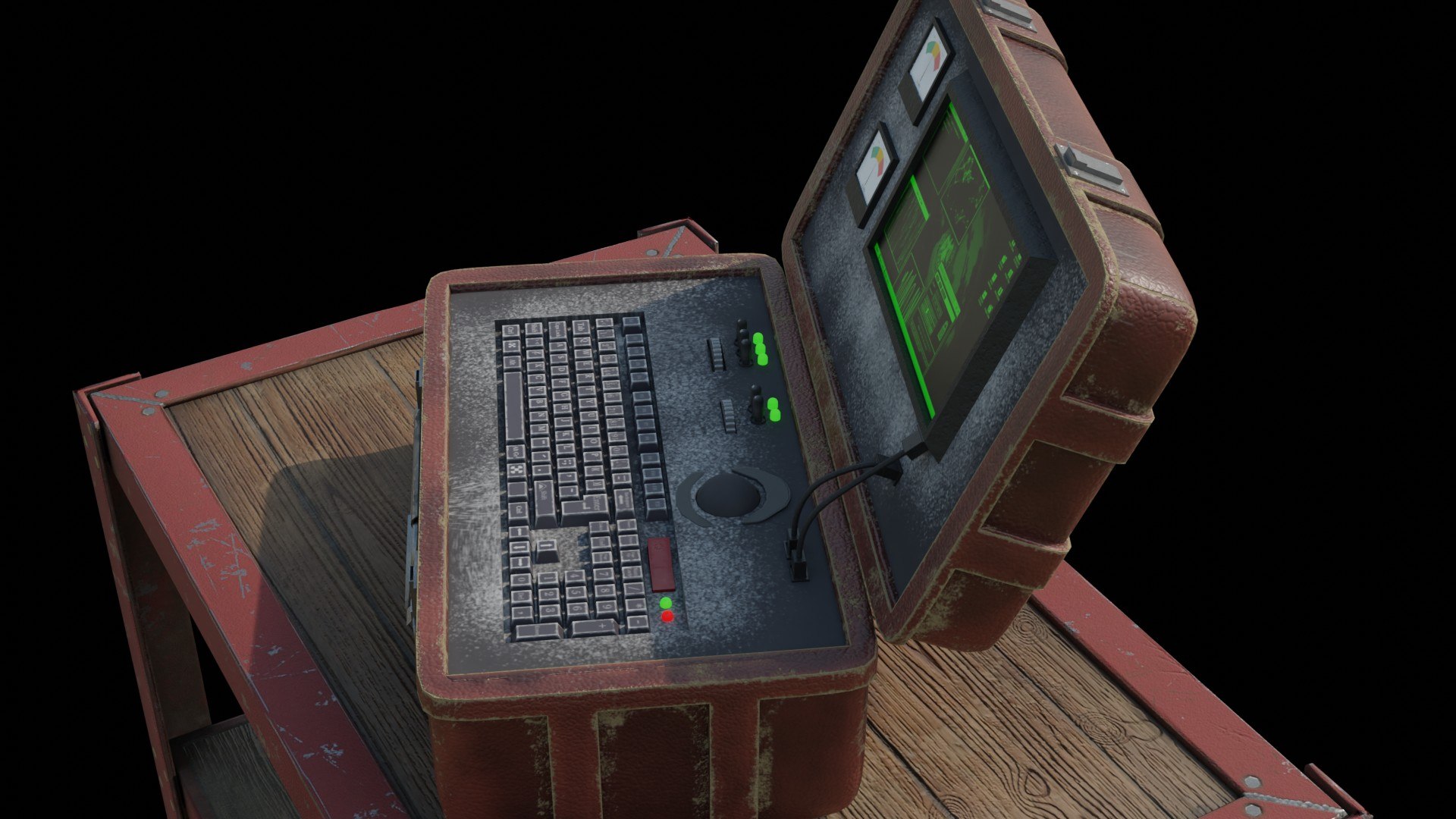 Suitcase Computer 3D - TurboSquid 1911830