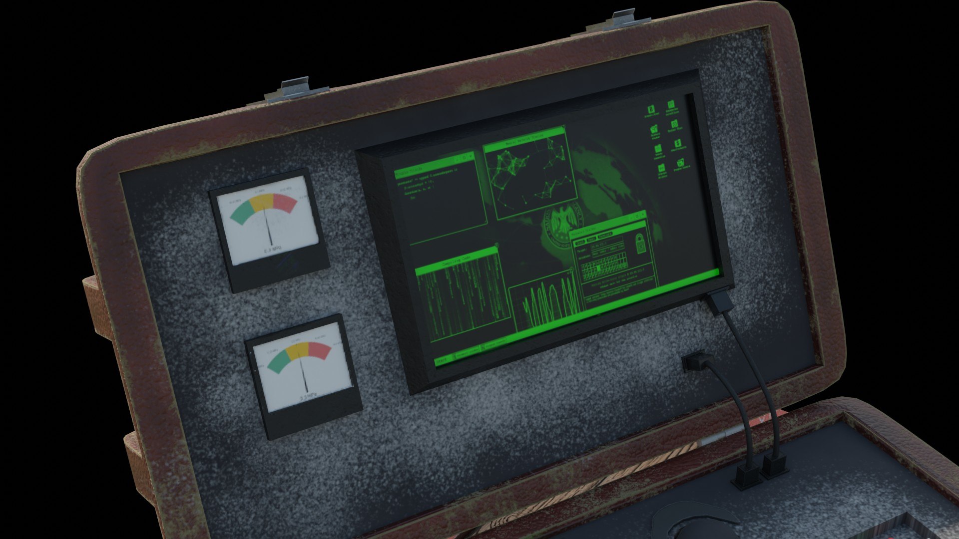 Suitcase Computer 3D - TurboSquid 1911830