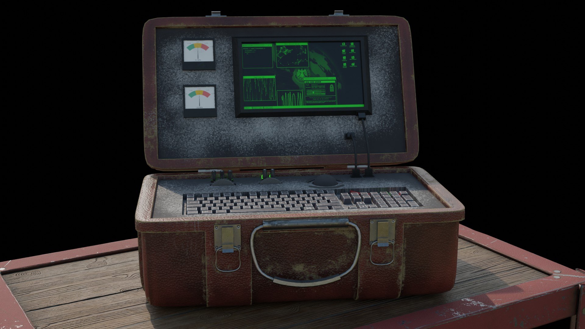 Suitcase Computer 3D - TurboSquid 1911830