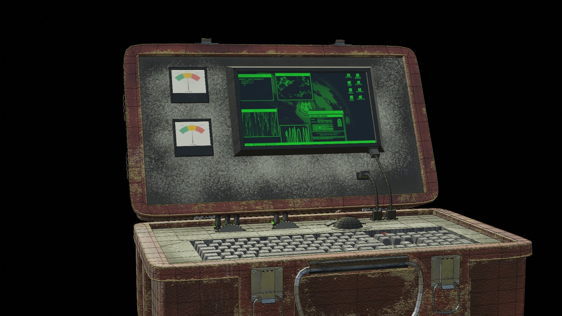 Suitcase Computer 3D - TurboSquid 1911830