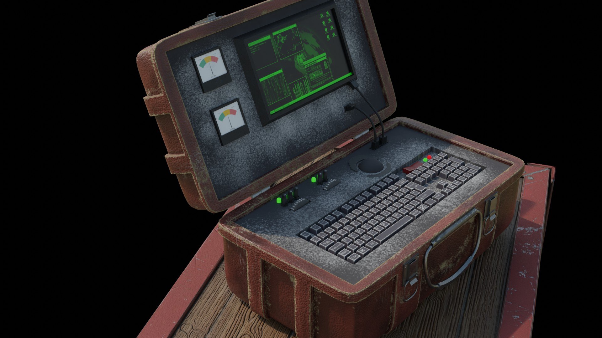 Suitcase Computer 3D - TurboSquid 1911830