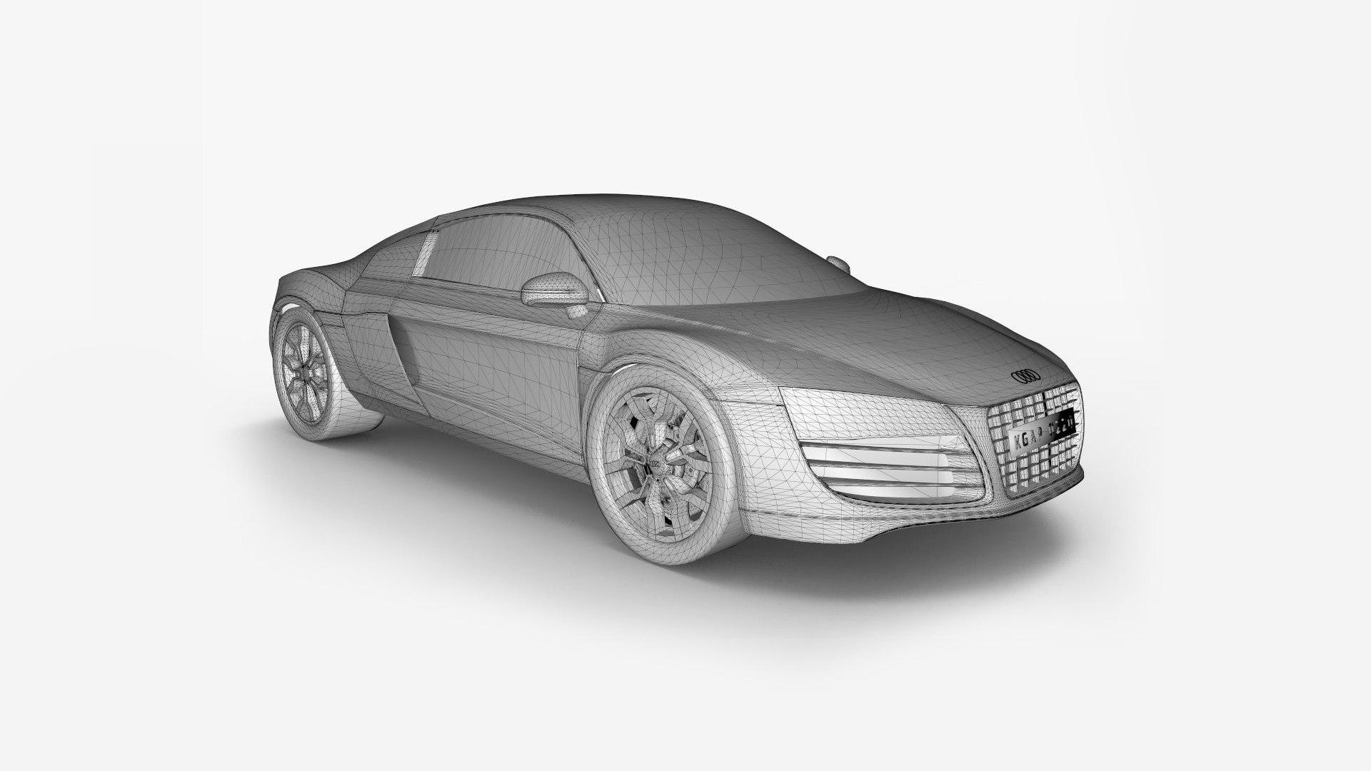 3D Audi R8 Model - TurboSquid 1723762