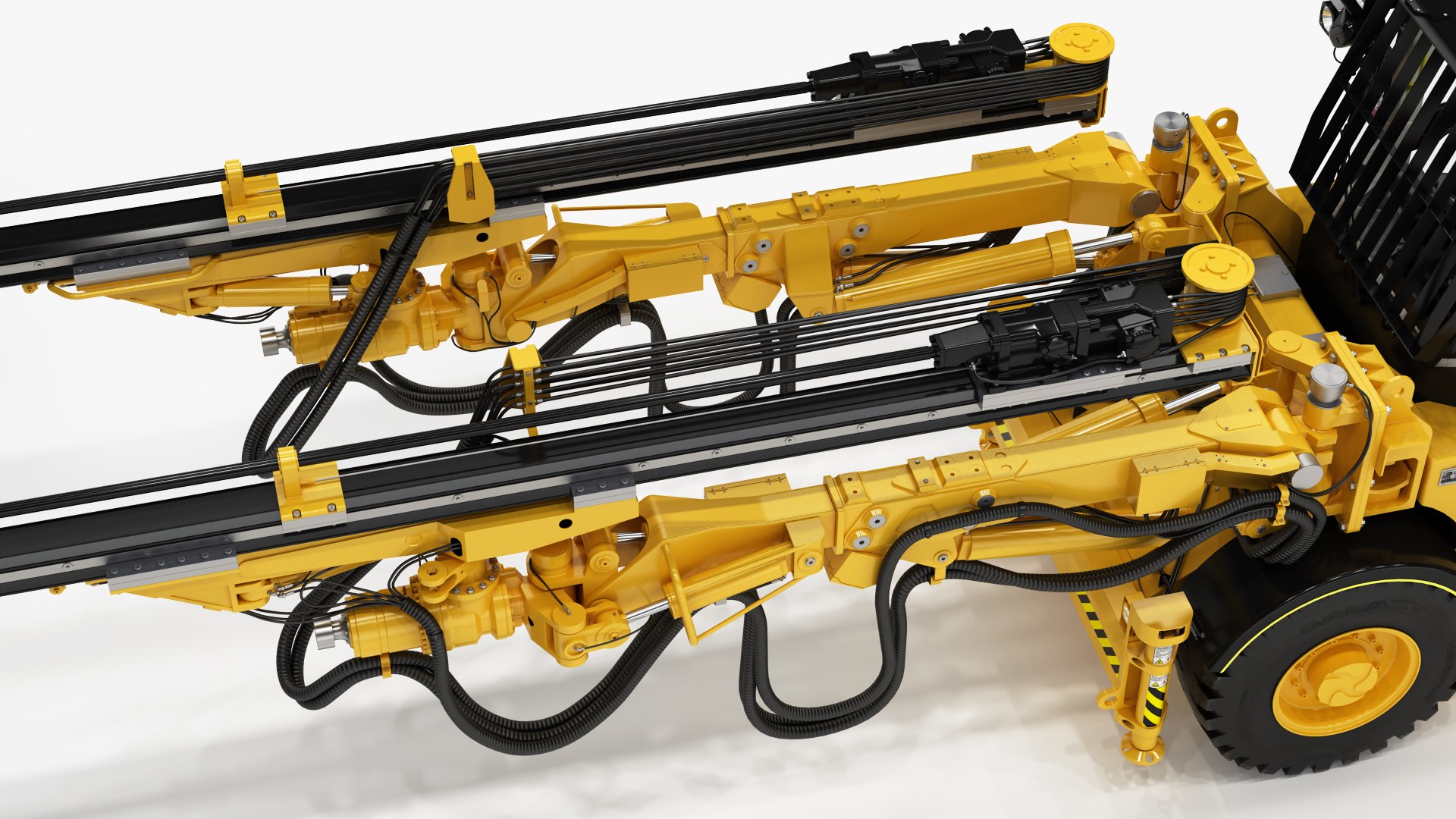 Underground Mining Drill Rigs 3D model - TurboSquid 2080961