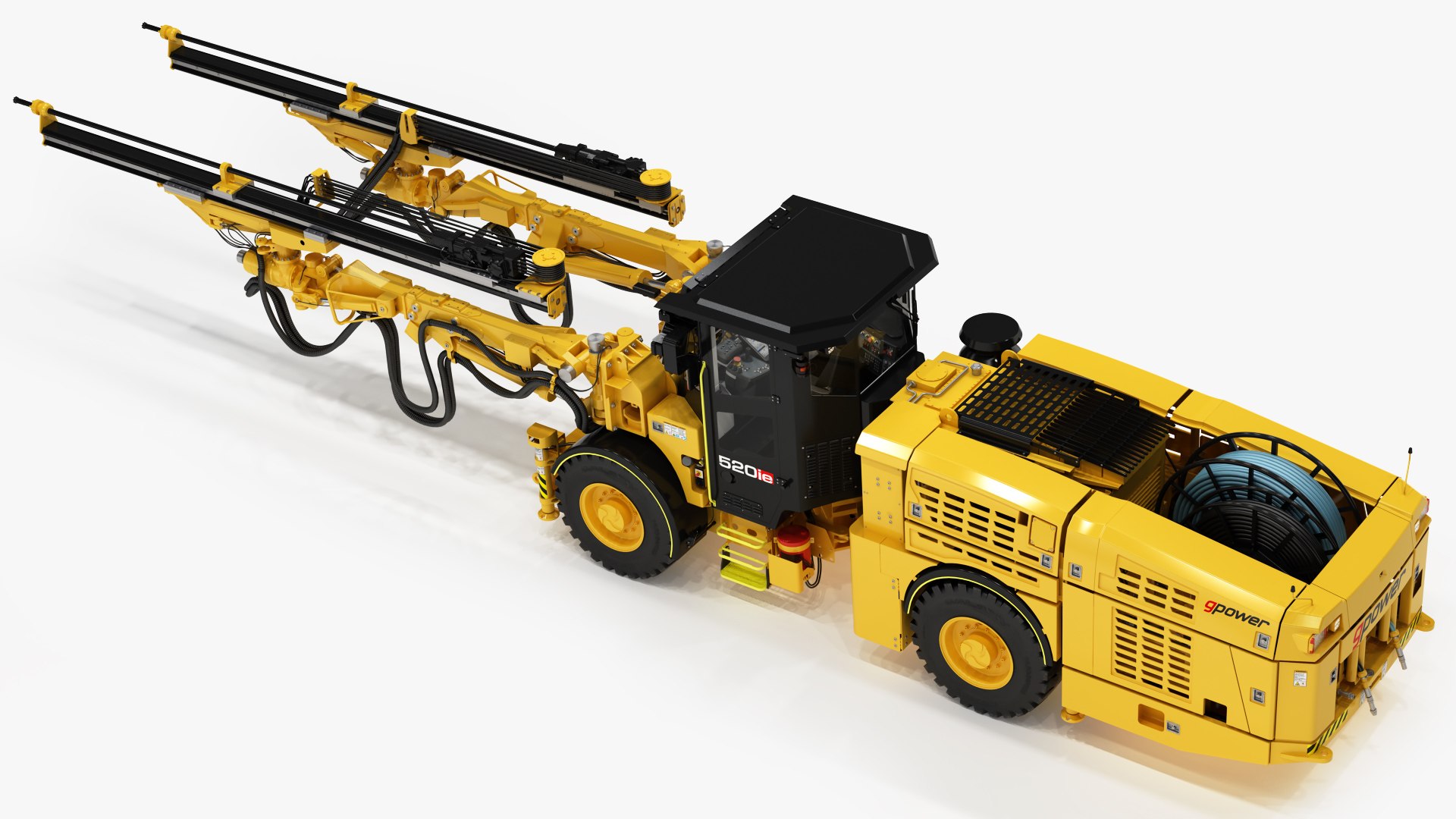Underground Mining Drill Rigs 3D model - TurboSquid 2080961