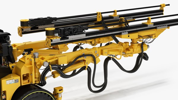 3D модель Underground Mining Drill Rigs - TurboSquid 2080961