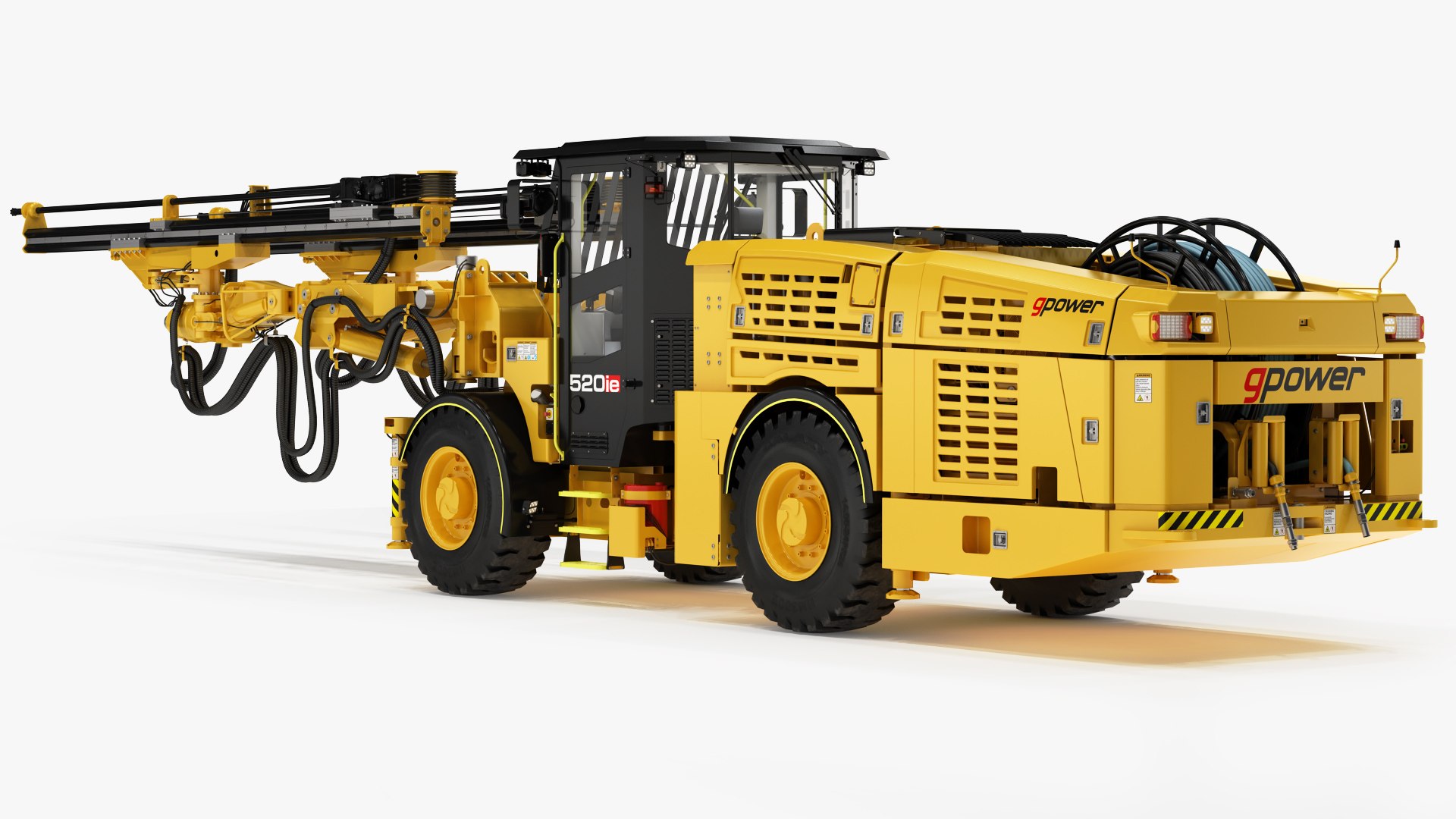 Underground Mining Drill Rigs 3D model - TurboSquid 2080961
