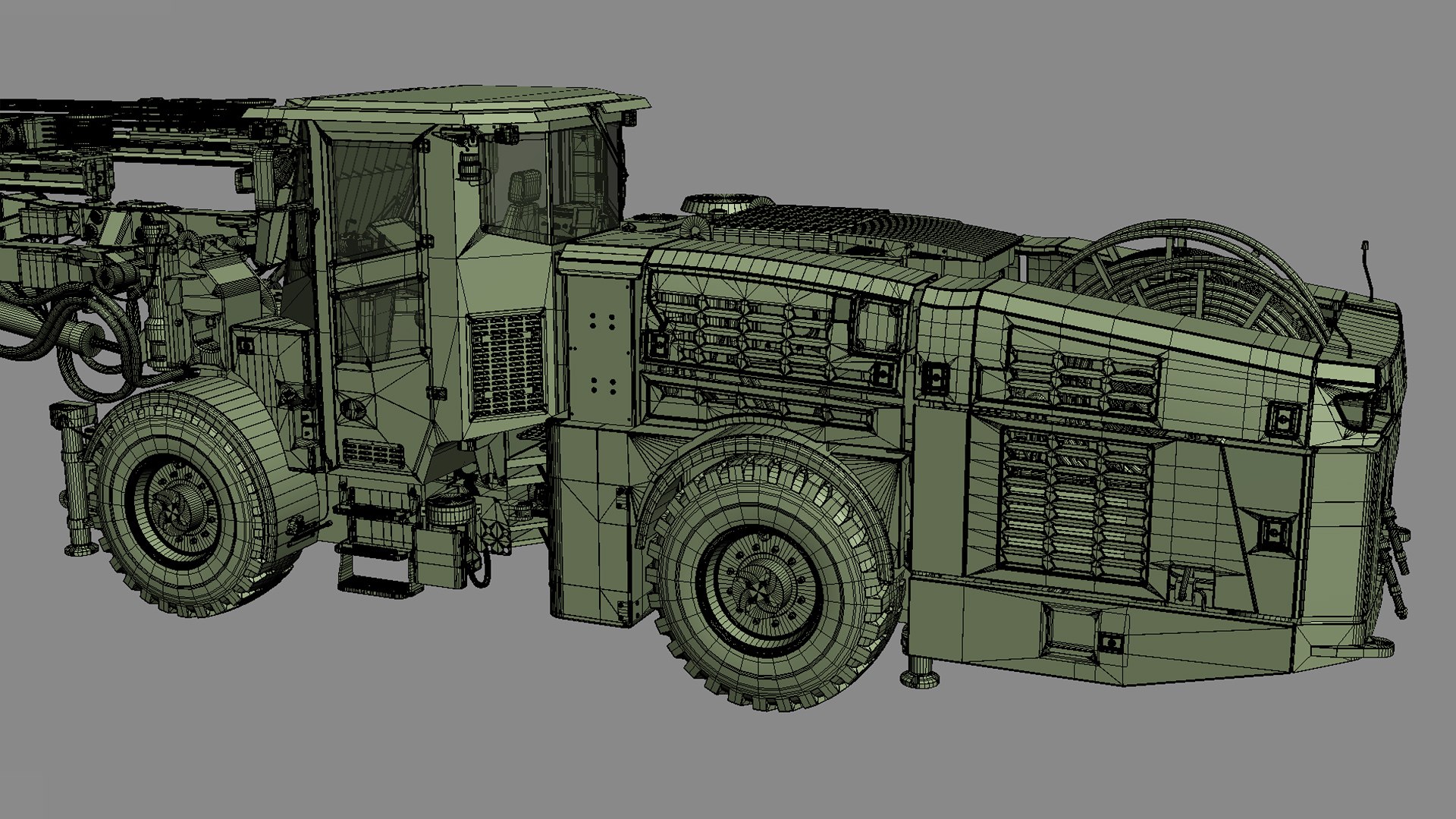 Underground Mining Drill Rigs 3D model - TurboSquid 2080961