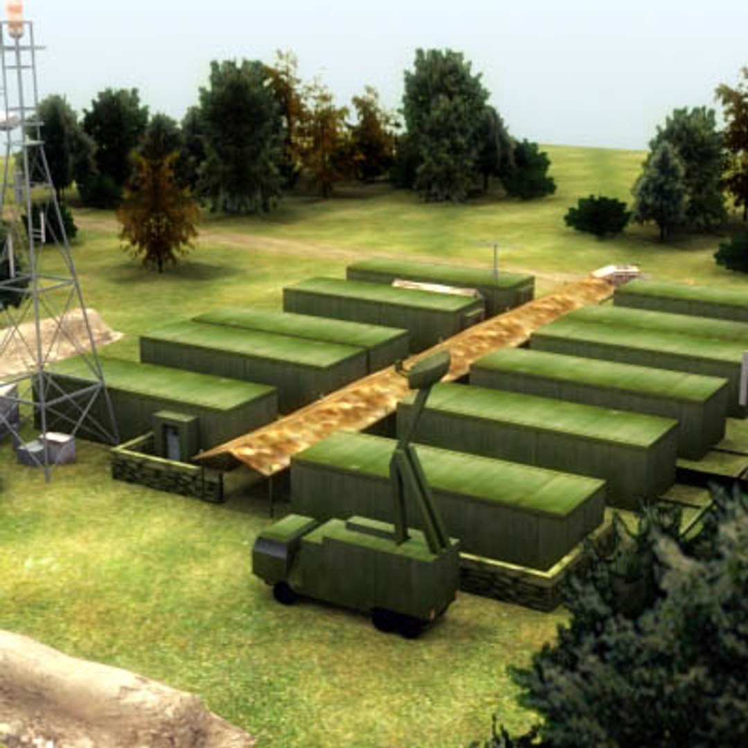 Dcrc Command Post Military 3ds