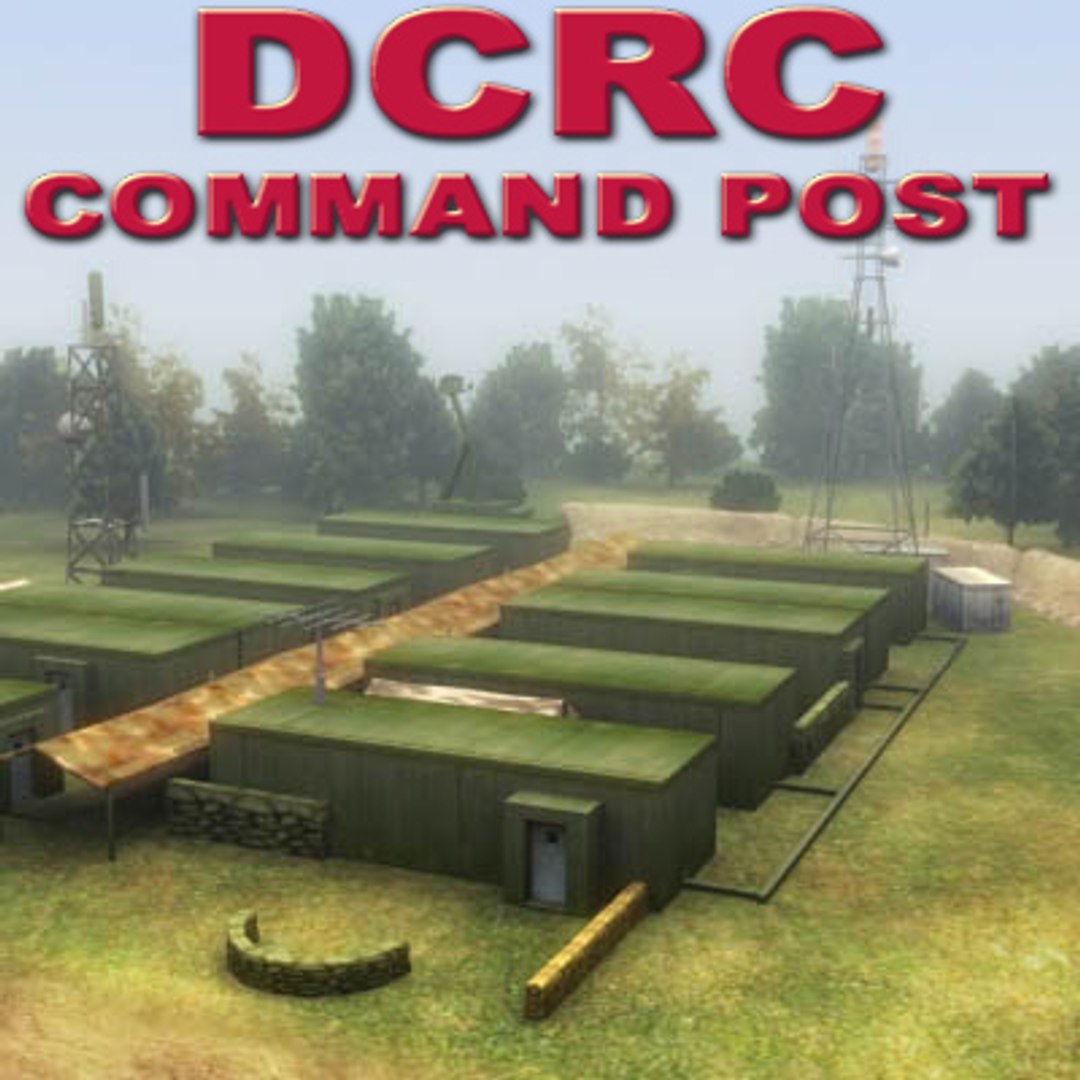 Dcrc Command Post Military 3ds