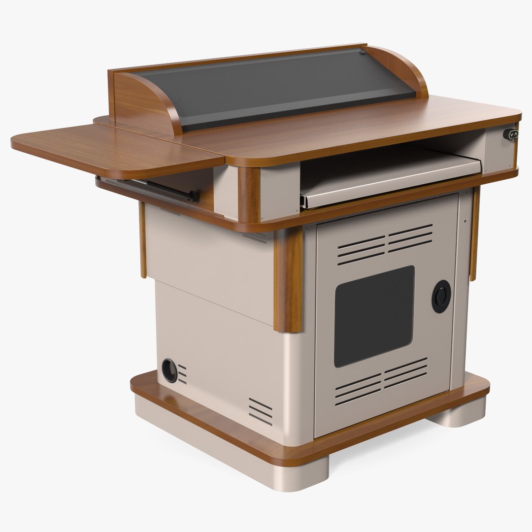 Multimedia Lectern model - TurboSquid 2071253