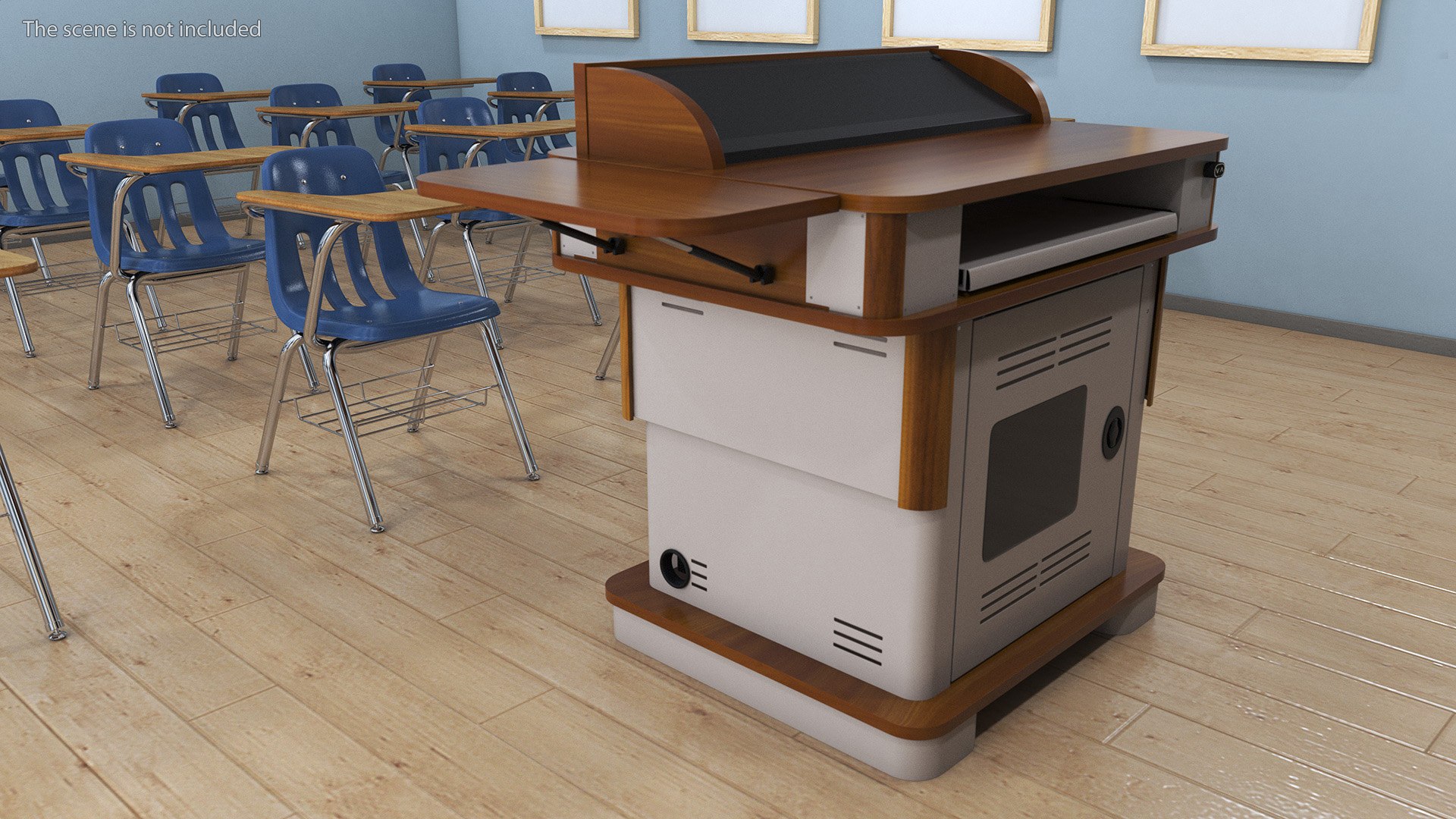 Multimedia Lectern Model - TurboSquid 2071253