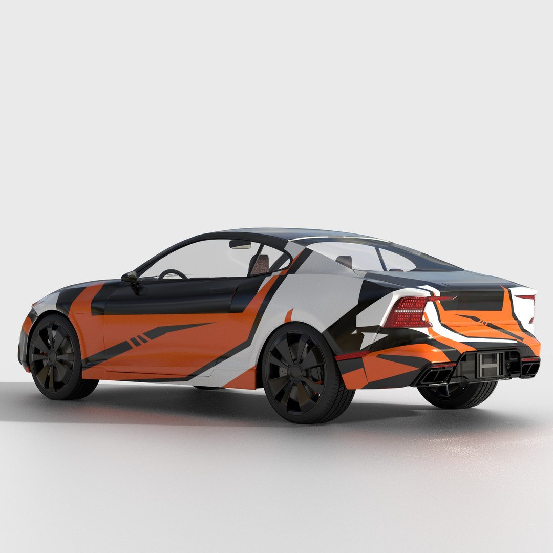 3D Model Rally Car - TurboSquid 2368611