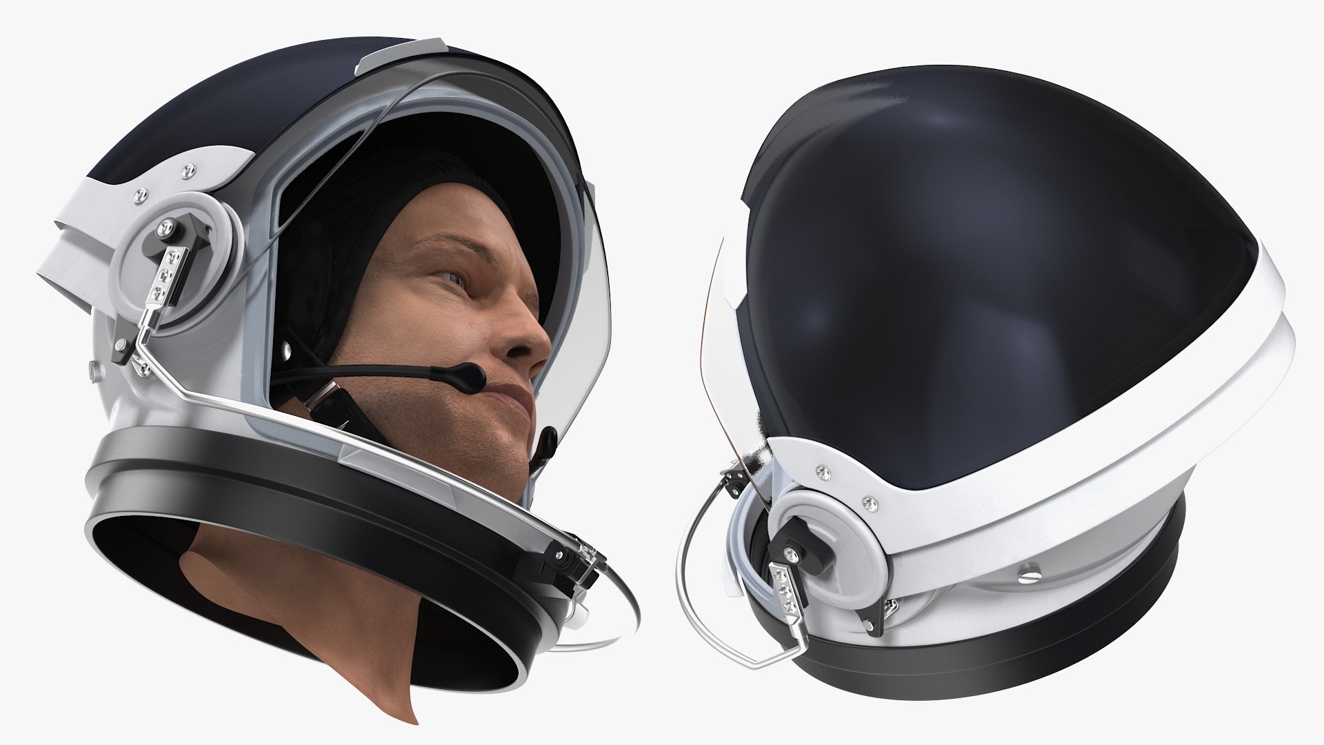 3D astronaut helmet model - TurboSquid 1567764