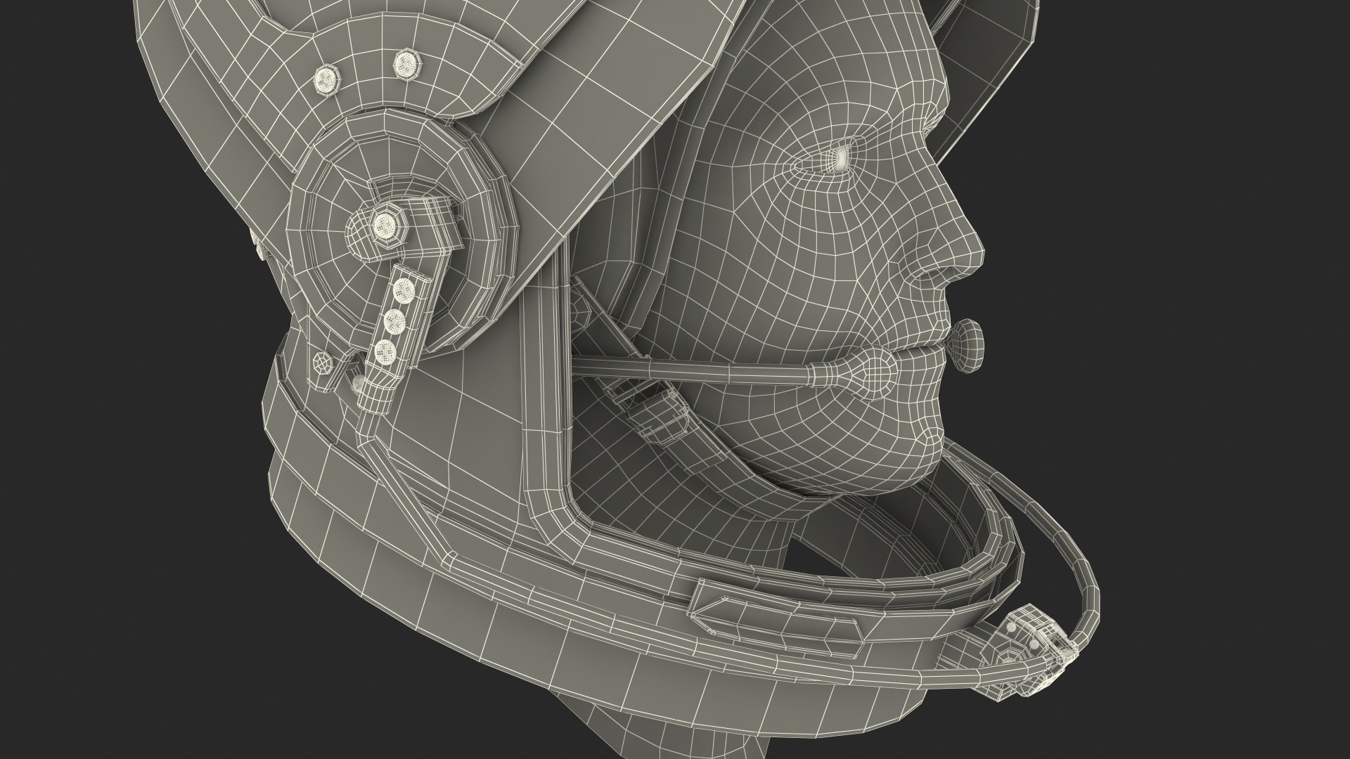 3D astronaut helmet model - TurboSquid 1567764