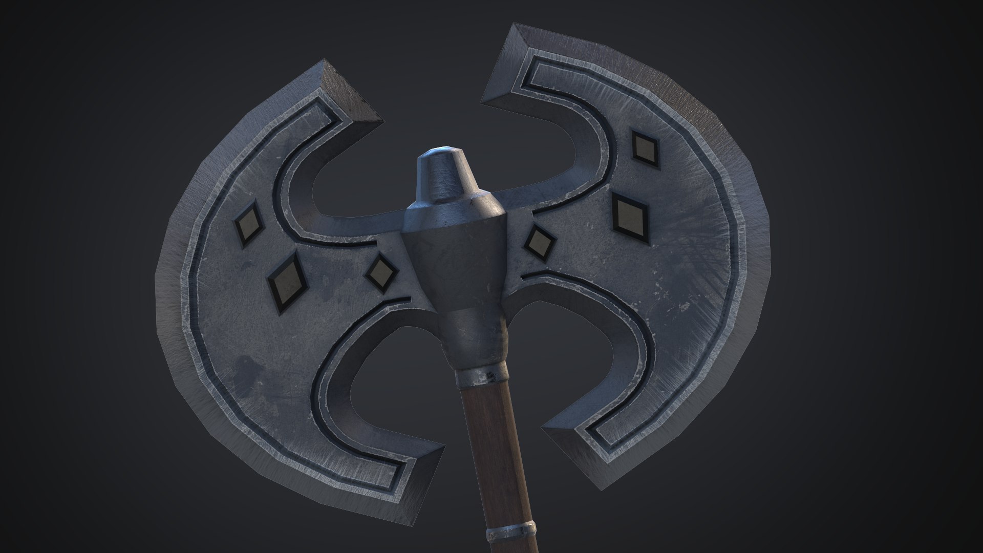 Battle Axe 01 3D Model - TurboSquid 1983473