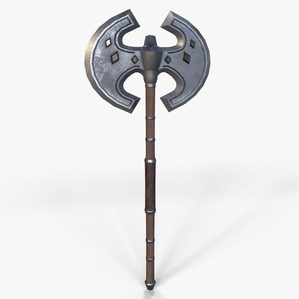 Battle Axe 01 3D model - TurboSquid 1983473