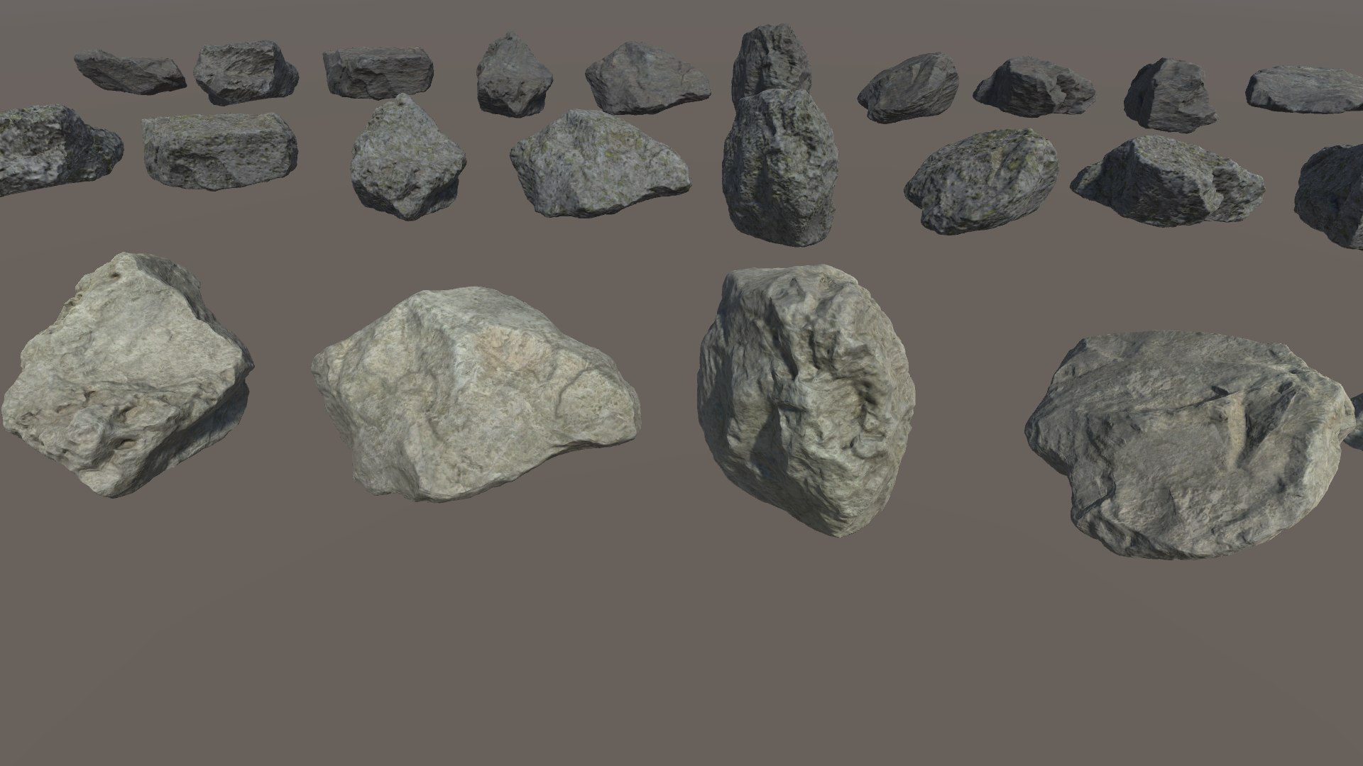 3D Scanned Rocks Collection 01 - TurboSquid 1963566