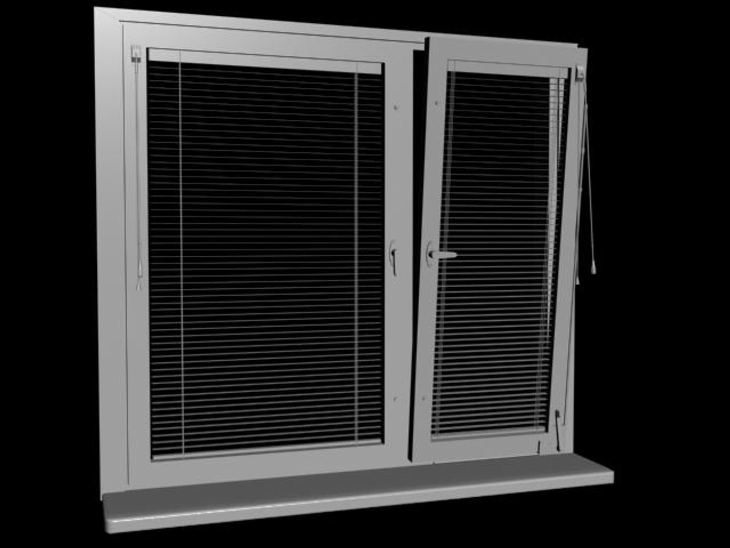 Window Blinds 3d Model