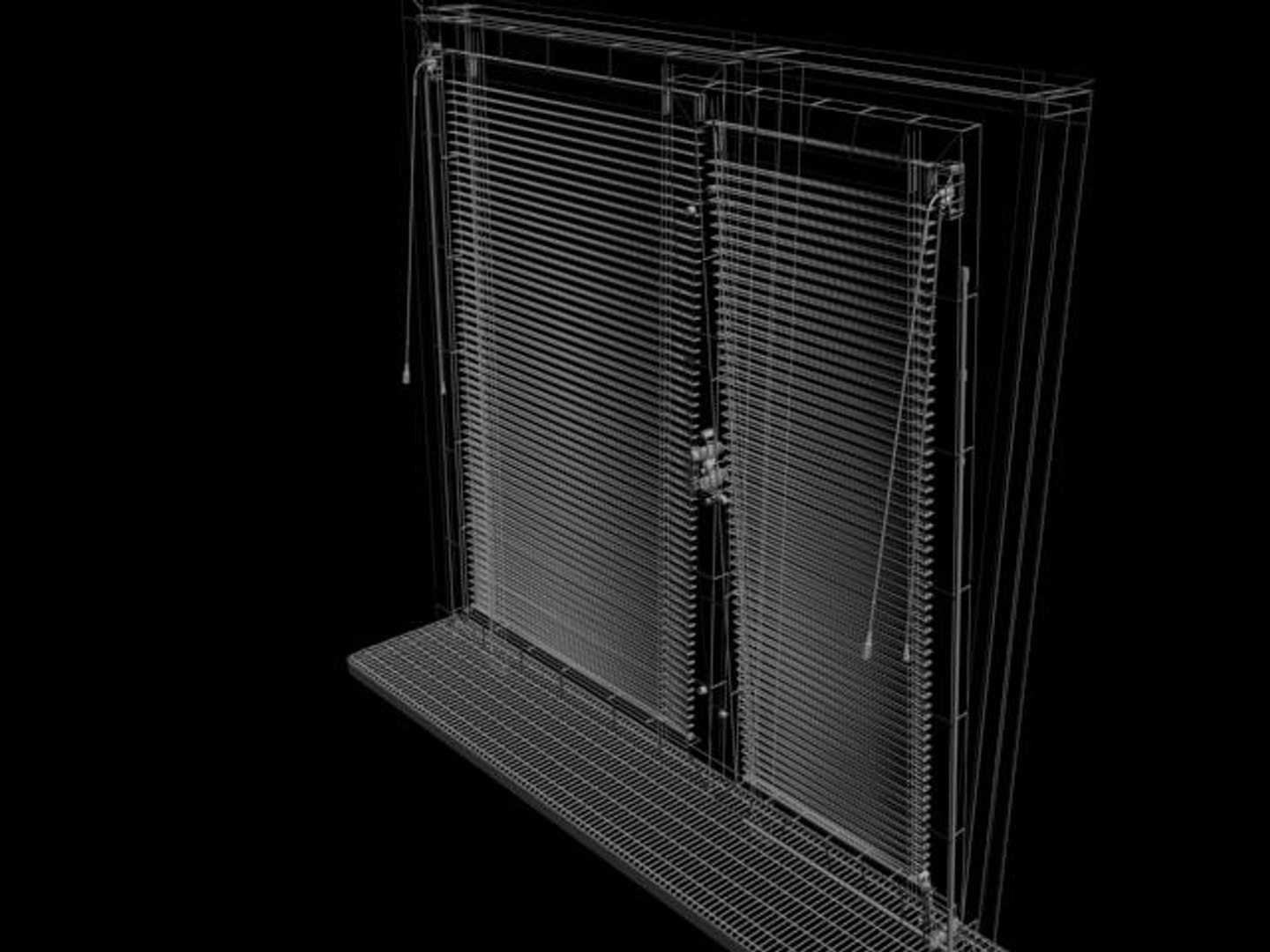 Window Blinds 3d Model