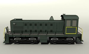 Diesel-Electric Locomotive 3D Models for Download | TurboSquid