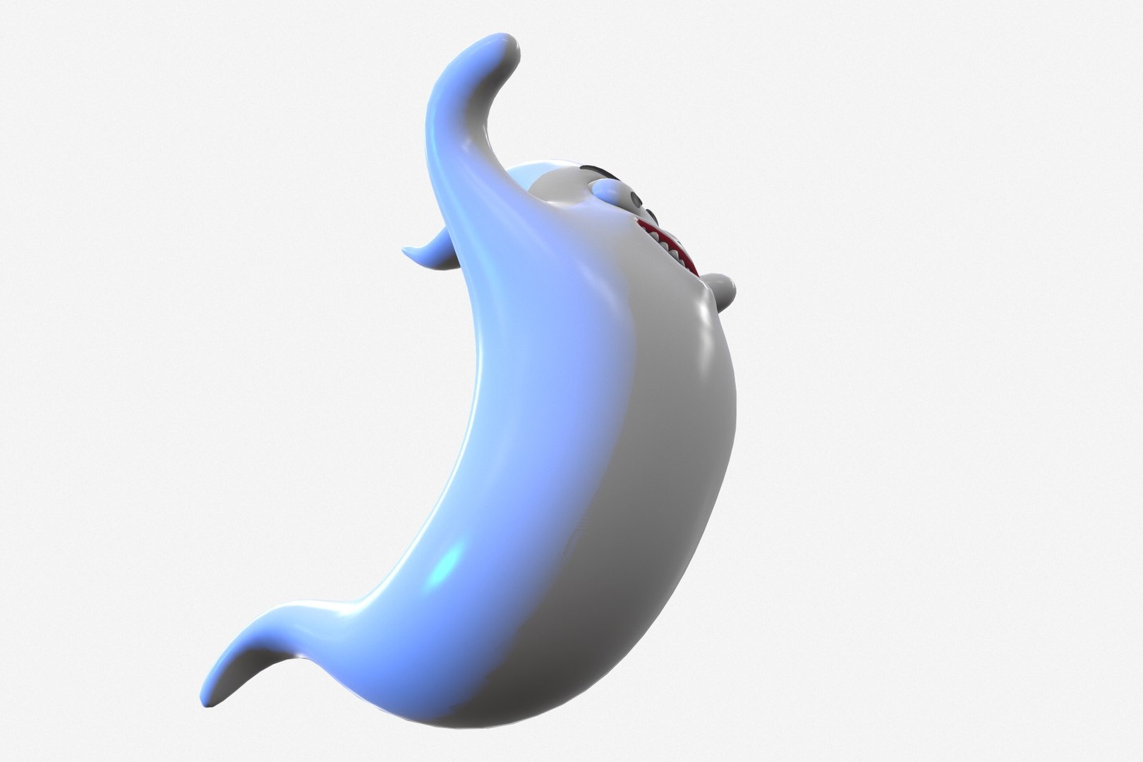 Cartoon Ghost Character Model - TurboSquid 1339599