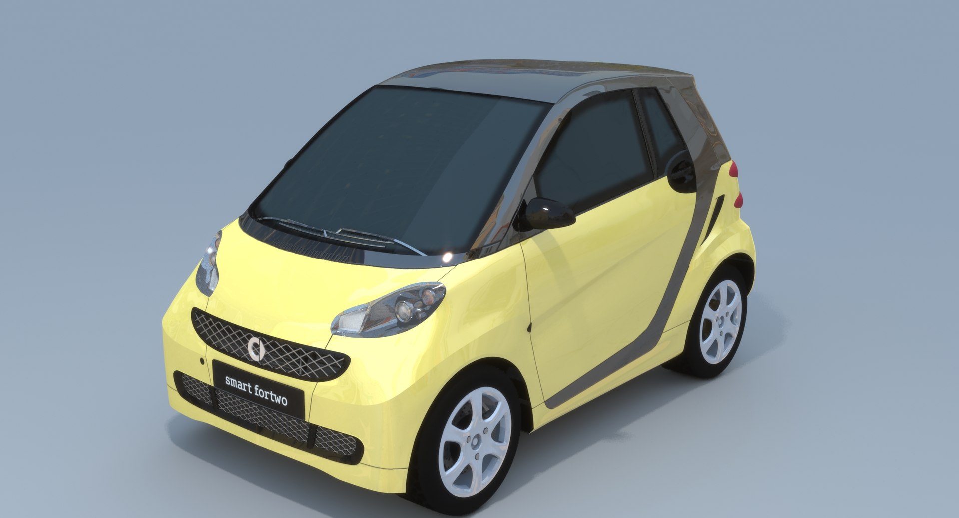 Smart Fortwo C451 3D Model - TurboSquid 1192780